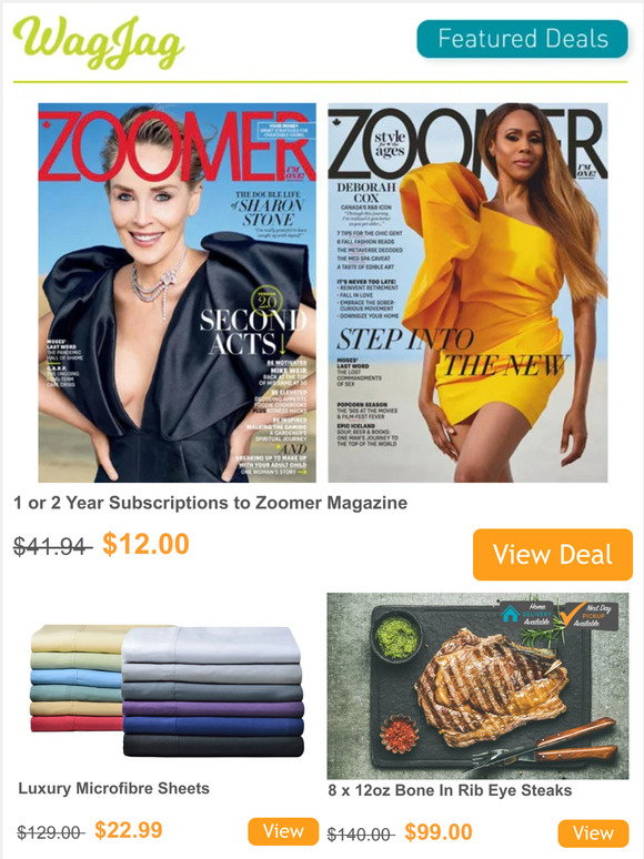 WagJag: 1 Year Zoomer Magazine Subscription: Just $12! | Milled
