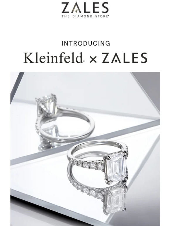 Zales: Introducing Kleinfeld X Zales | Milled