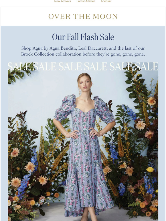 Over The Moon: Our Fall Flash Sale Is Live 💥 | Milled