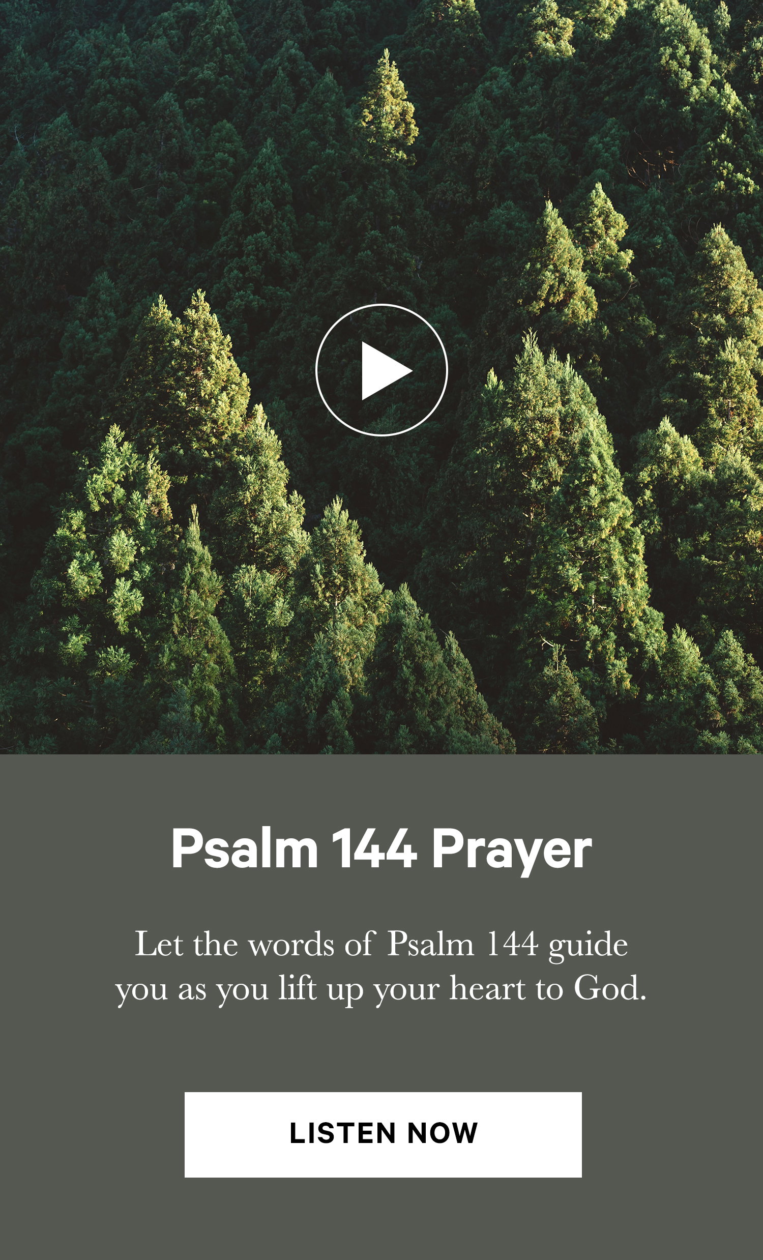 Alabaster Co: Listen: Psalm 144 Prayer | Milled