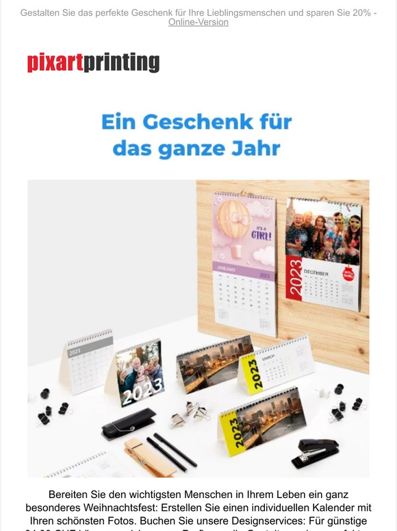 pixartprinting.ch Email Newsletters: Shop Sales, Discounts, and Coupon ...