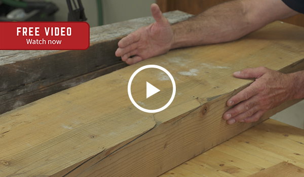 Woodworkers Guild of America: Working with Reclaimed Wood | Milled