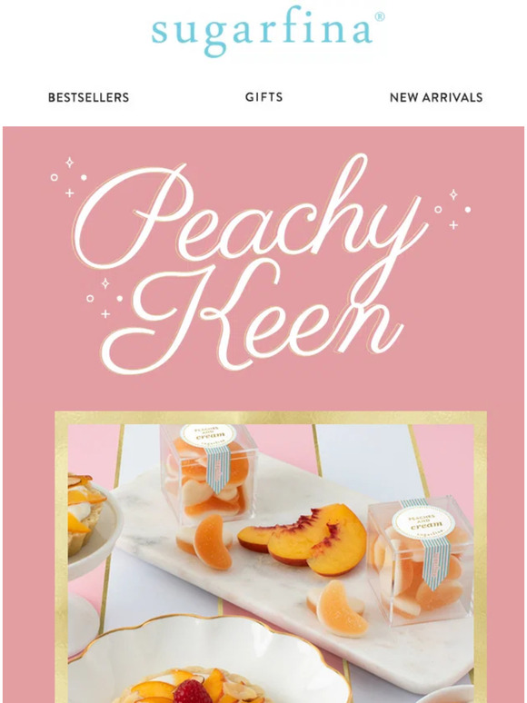Sugarfina: 🍑 Peachy Keen Recipe Inspired By Our New Peaches & Cream ...
