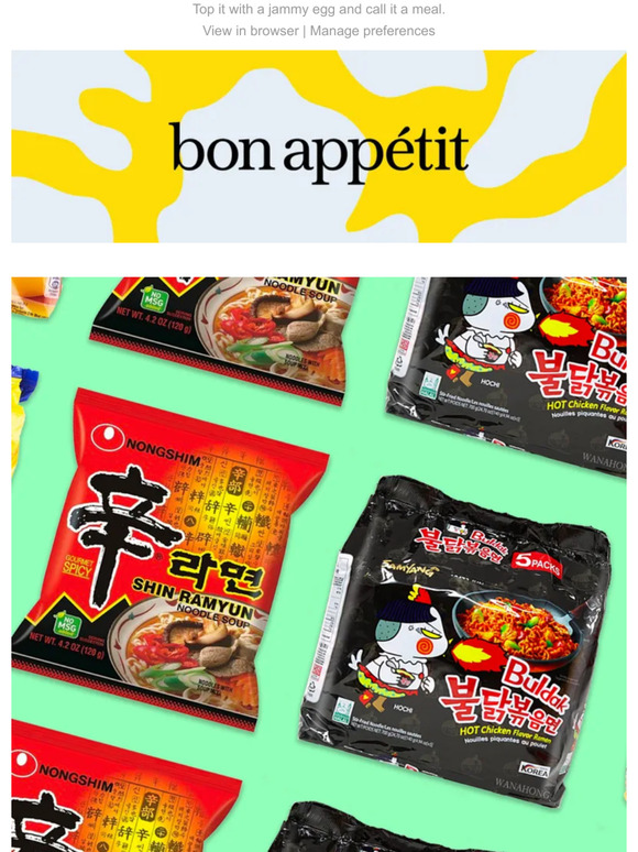 Bon Appétit: The 9 Best Instant Noodles | Milled