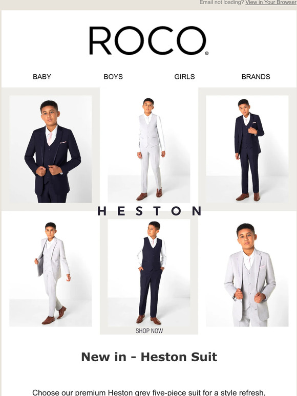 Roco Clothing: New in 🥳 - Heston Suit | Milled