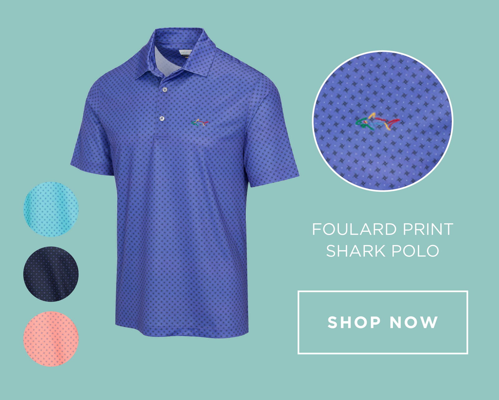 Greg Norman Collection: 5 New Shark Polos Just Arrived | Milled