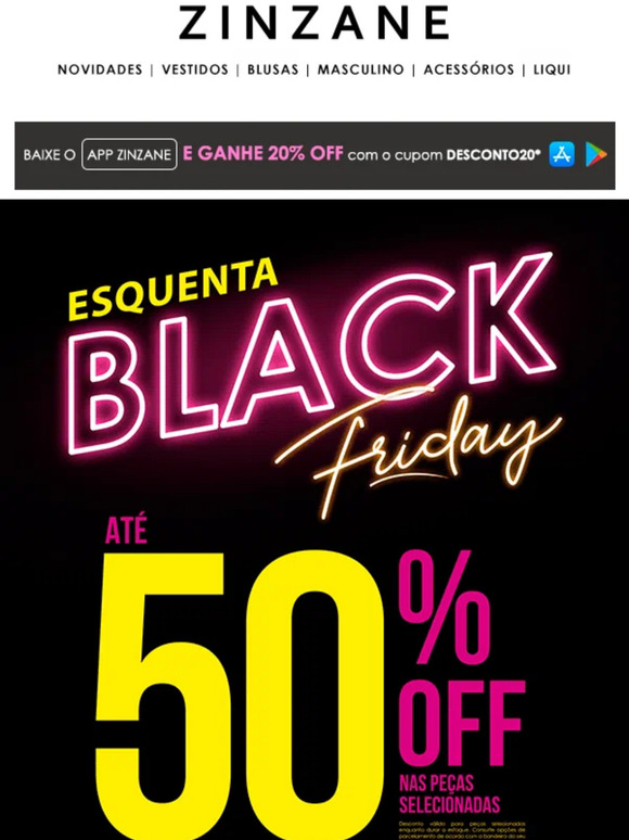 Zinzane: ATÉ 50% DE DESCONTO | Milled
