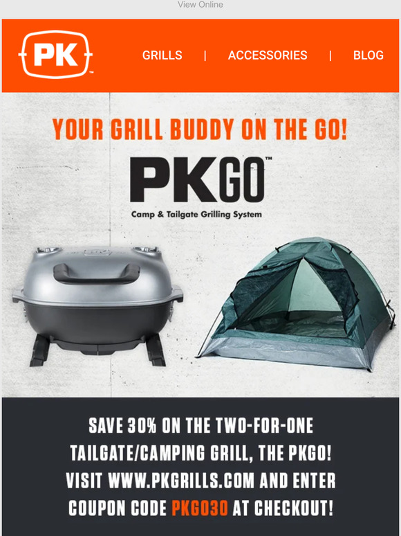 PK Grills: LIMITED TIME: Save 30% On PKGO! - 👻 Seriously Spooky Savings ...