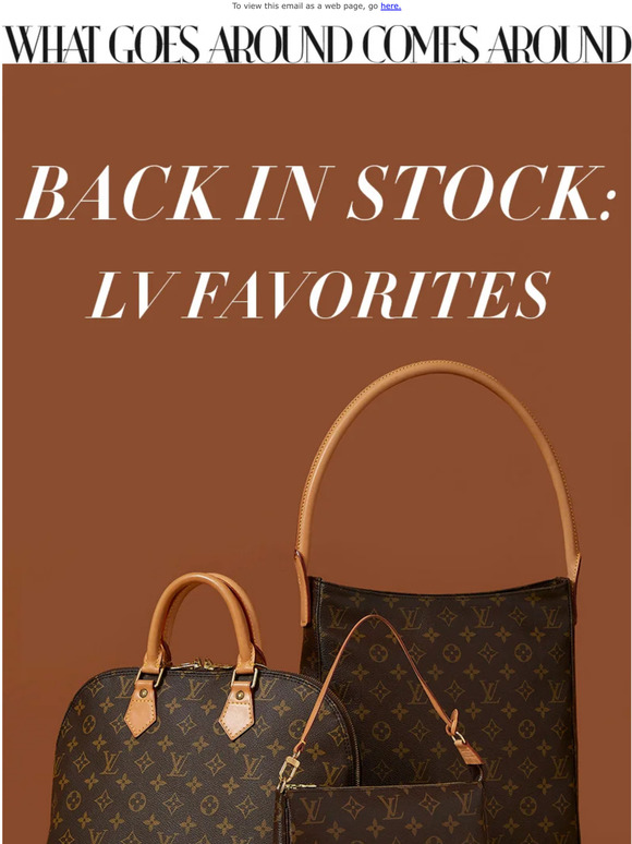 What Goes Around Comes Around: They’re back... | Milled