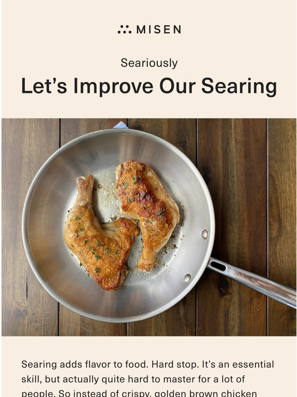 Misen: Why Your Sears Aren’t as Glorious as They Should Be | Milled