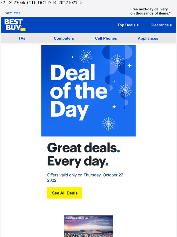 Best Buy: Today only: Save $60 on Samsung 24-inch LED Full HD monitor ...