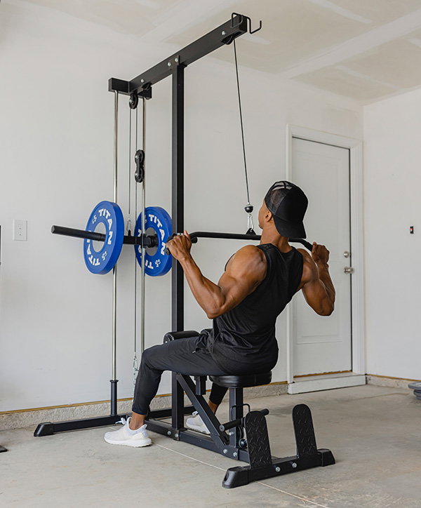 Titan: ⚠ FLASH DEAL ⚠ $130 OFF Plate-Loaded Lat Tower | Milled