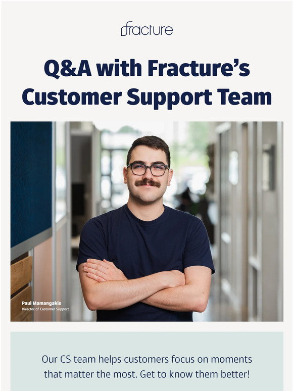 Fracture: Meet our Customer Support team! | Milled