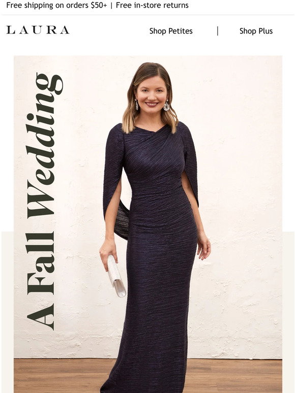 Laura: Lose yourself in fall wedding styles👗 | Milled