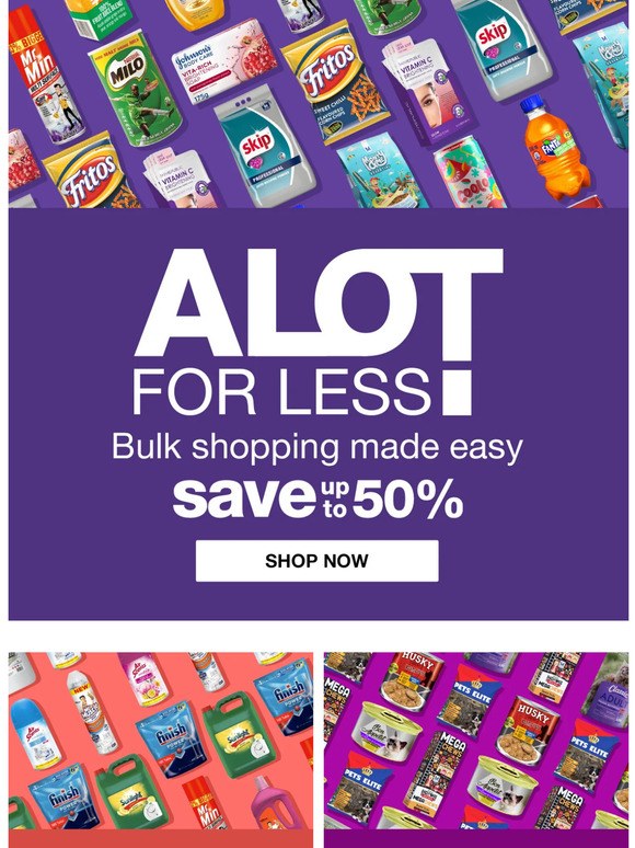 takealot.com: Bulk shopping made easy - shop Alot For Less & SAVE up to ...