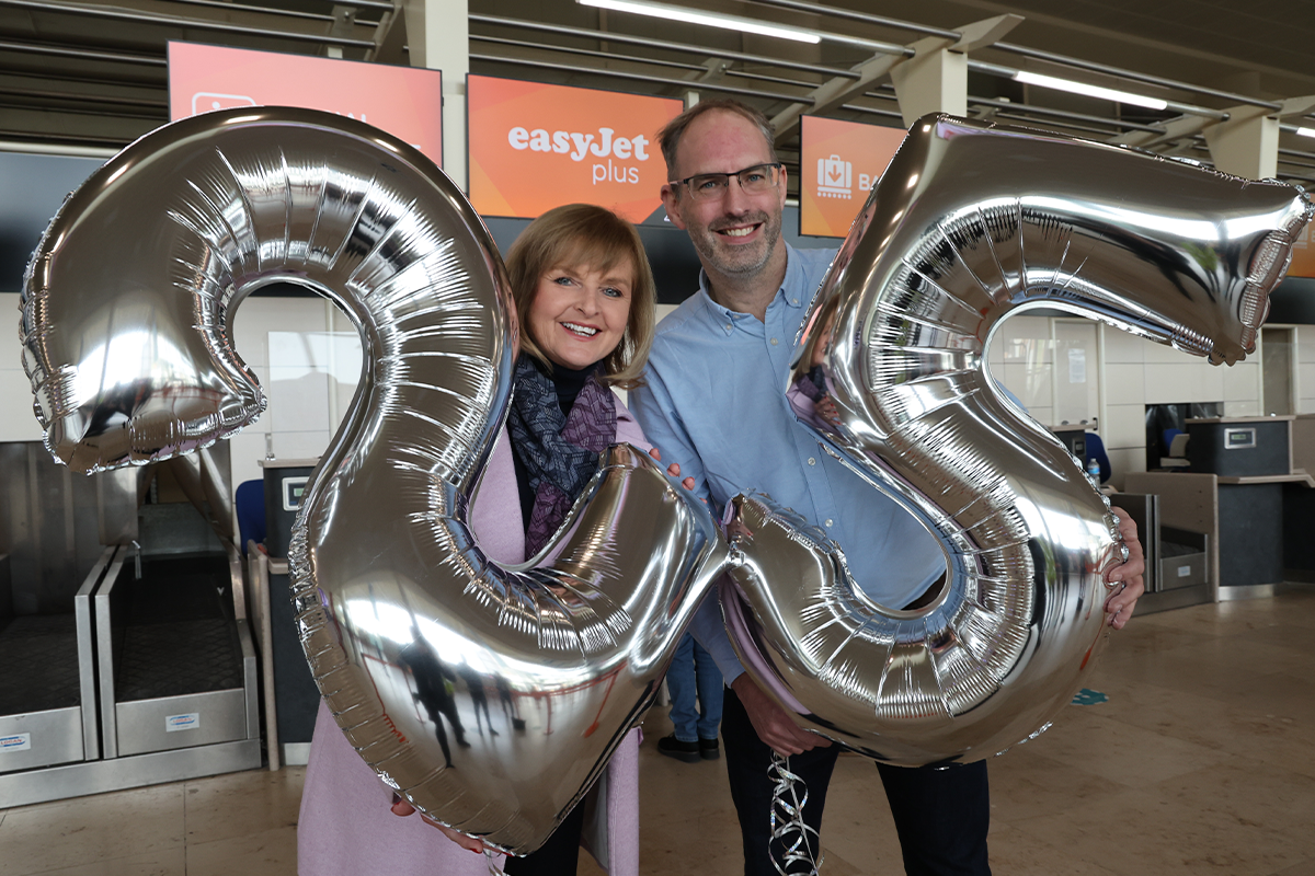 Liverpool Airport: easyJet celebrate 25 years of flying from Liverpool ...