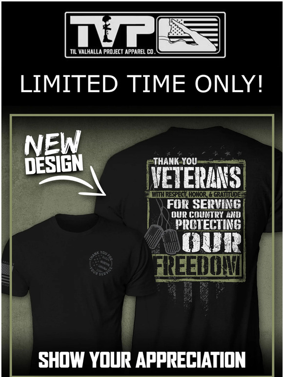 Til Valhalla Project: Limited Time Only | New Tee Only Available This ...