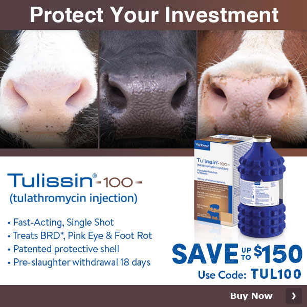 Valley Vet Supply: Tulissin 100: Save up to $150 | Milled