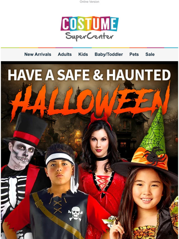 Costume SuperCenter: 🎃 Have a safe and spooky Halloween! | Milled
