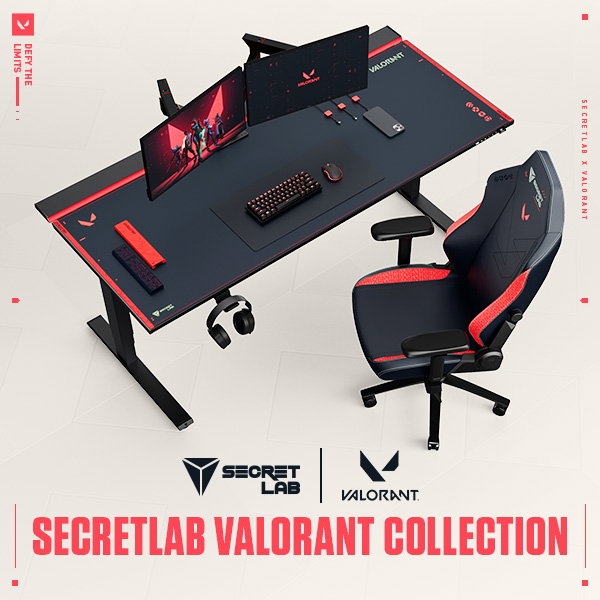 Secretlab: [NEW] Secretlab VALORANT Collection | Milled