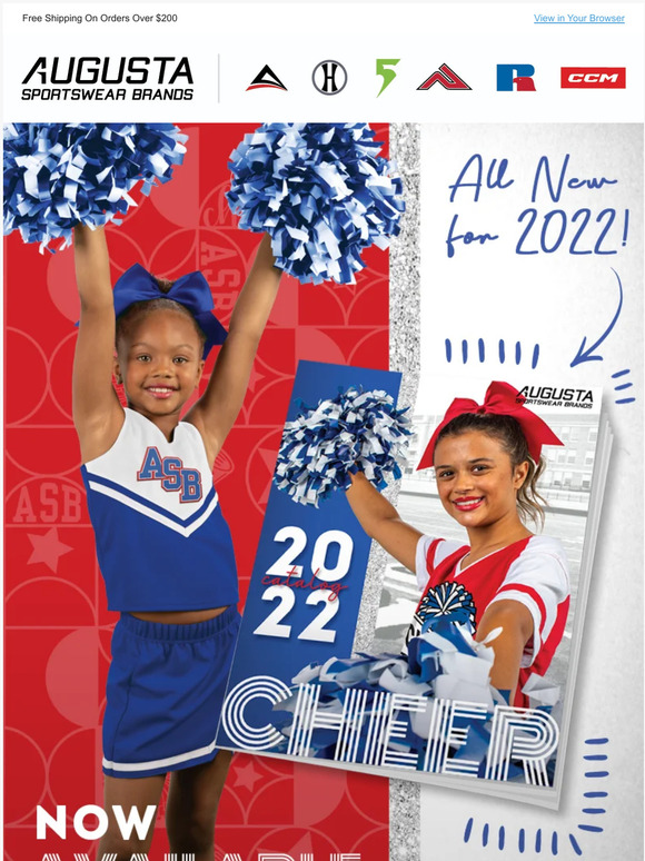 Augusta Active: Our 2022 Cheer Catalog is HERE! 📣 | Milled