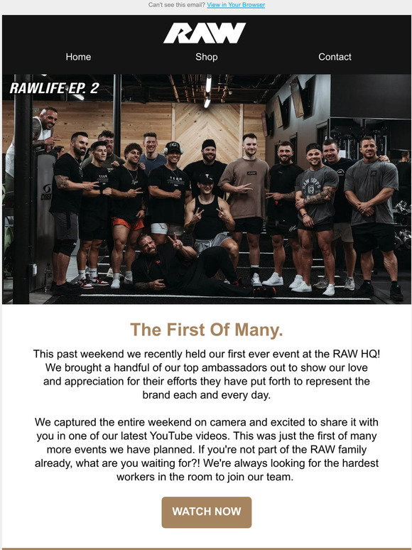 Raw Nutrition: Check Out Our First Event At RAW HQ 🎥 | Milled