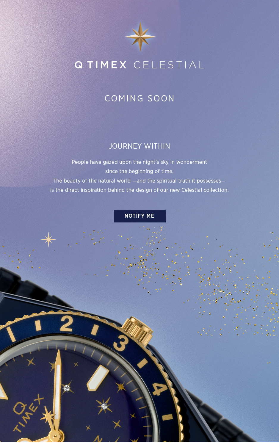 Timex: Coming Soon: Q Timex Celestial | Milled