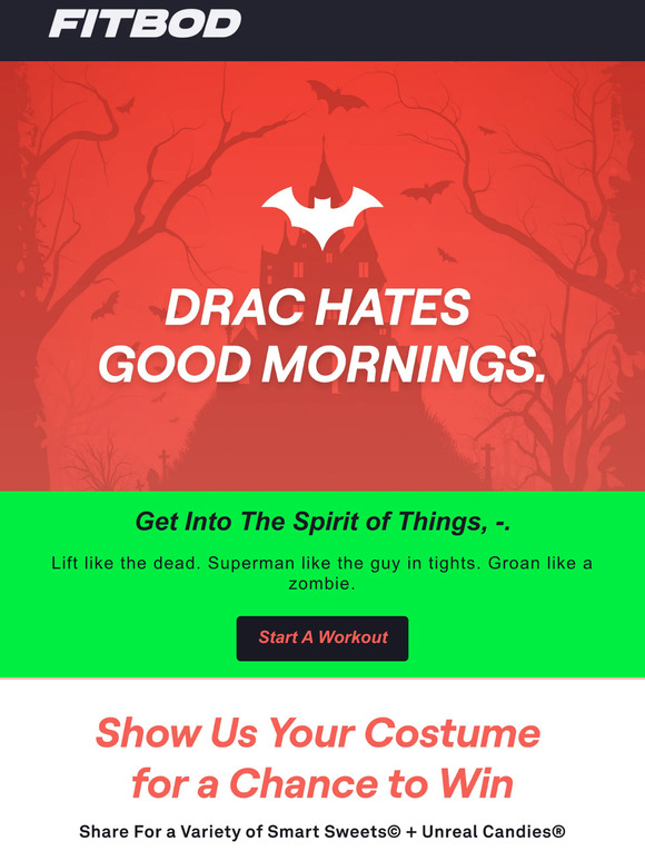 Fitbod: 🏋️🧛What’s a vampire’s least favorite exercise? | Milled