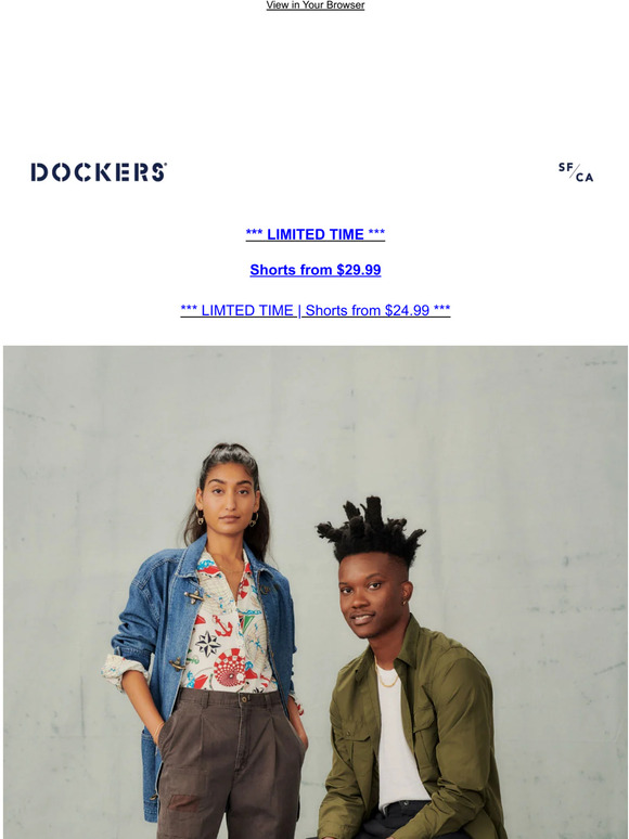 Dockers: It’s new. It’s vintage. | Milled