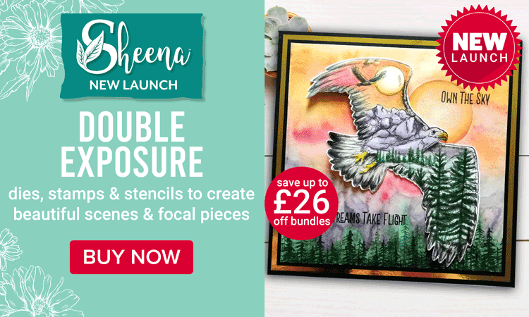Craft Stash: Sheena Double Exposure Launch Today @ 11am BST | Milled