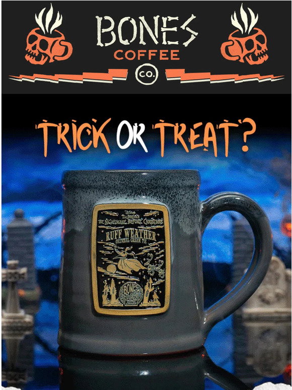 Bones Coffee Company: Back In Stock: Nightmare Before Christmas Mugs ...