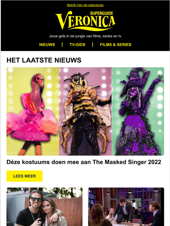Veronica Magazine: Deze kostuums doen mee aan The Masked Singer | Milled