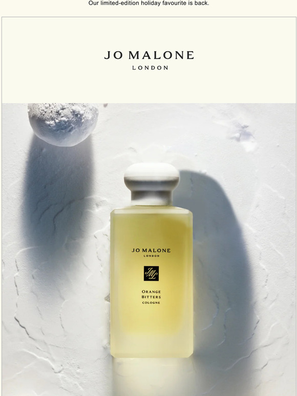 Jo Malone London: Orange Bitters is back! | Milled