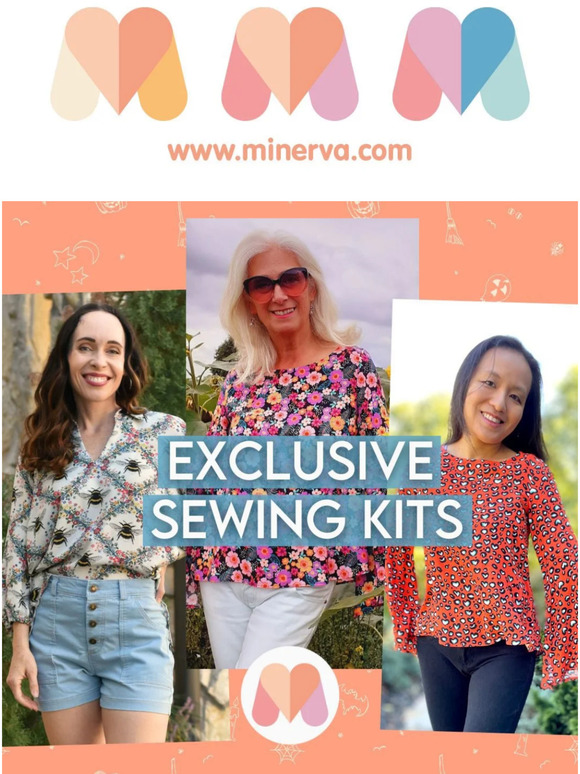 Minerva: 10 new exclusive Minerva sewing kits to try | Milled