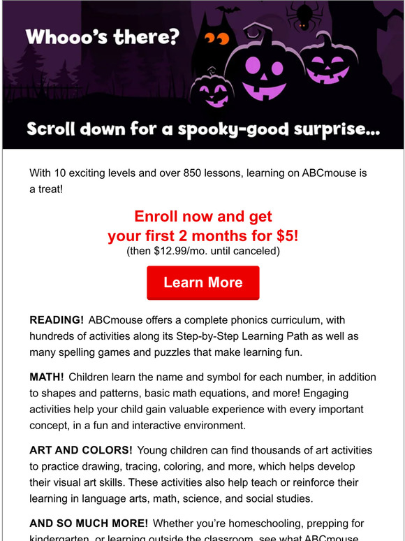 ABCmouse: INSIDE: A Spooky Surprise! | Milled