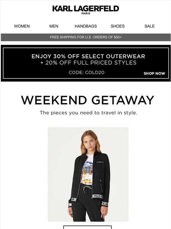 Karl Lagerfeld Paris: Travel In Style | Milled