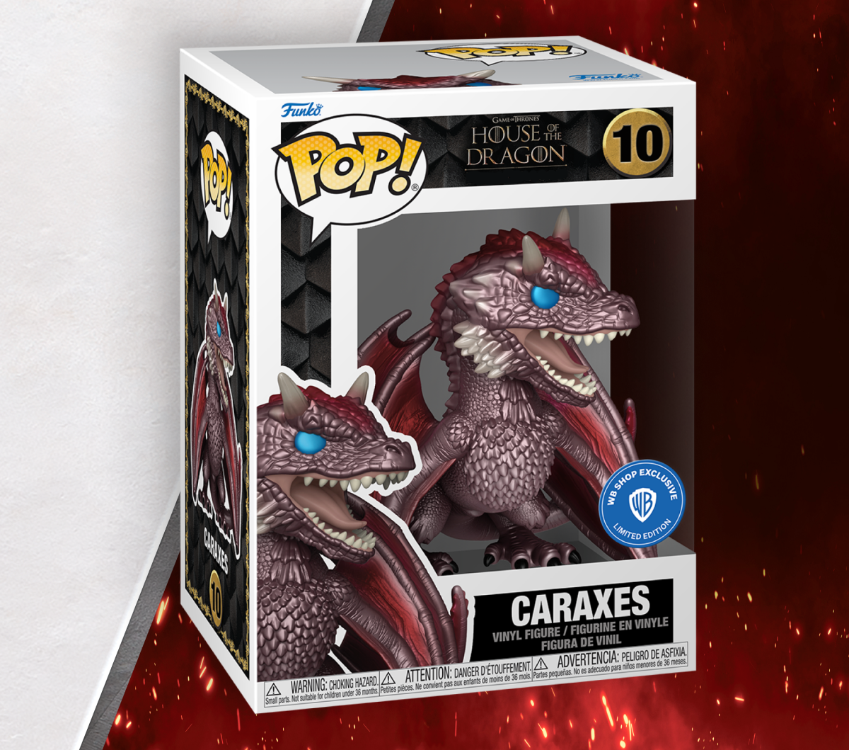 WB Shop: Don't miss the Exclusive House of the Dragon Caraxes Funko Pop ...