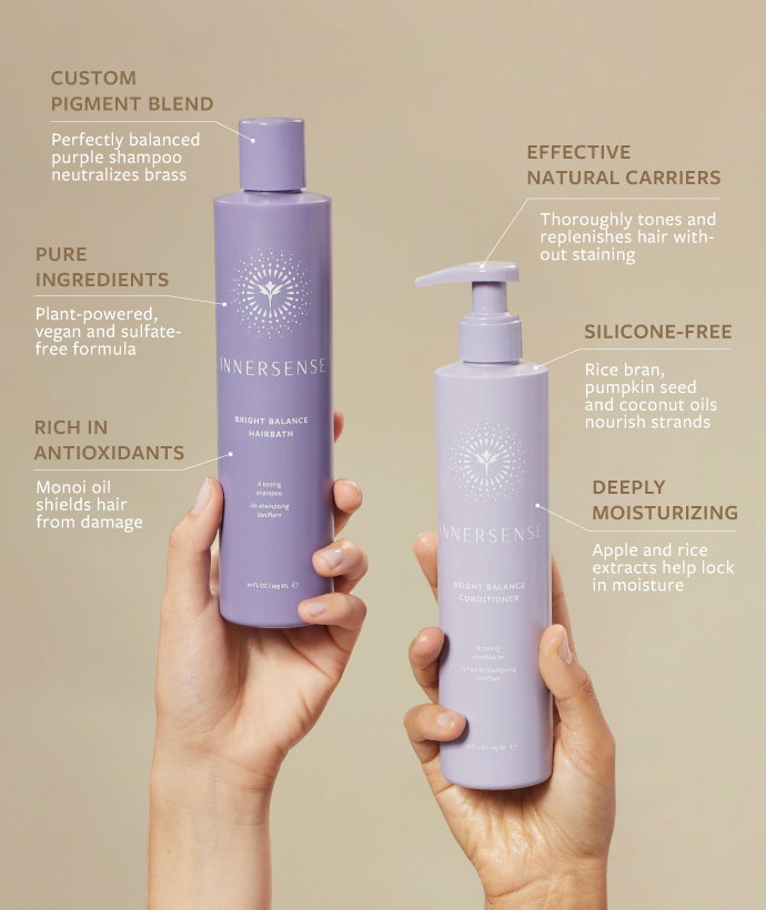 Innersense Organic Beauty: A Purple Shampoo + Conditioner Like No Other ...
