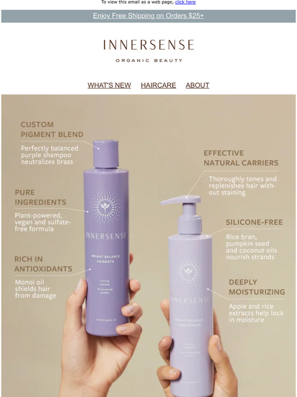 Innersense Organic Beauty: A Purple Shampoo + Conditioner Like No Other ...