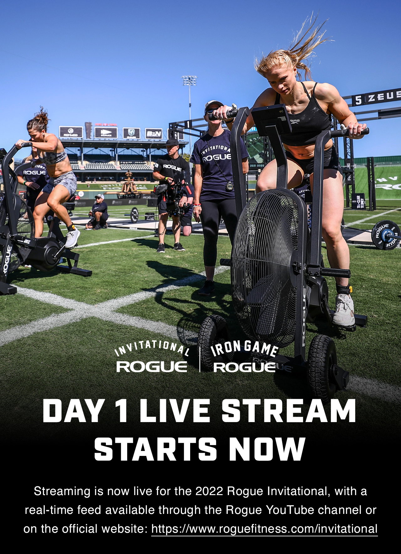 Rogue Fitness: 2022 Rogue Invitational Day 1 Live Stream Starts Now ...
