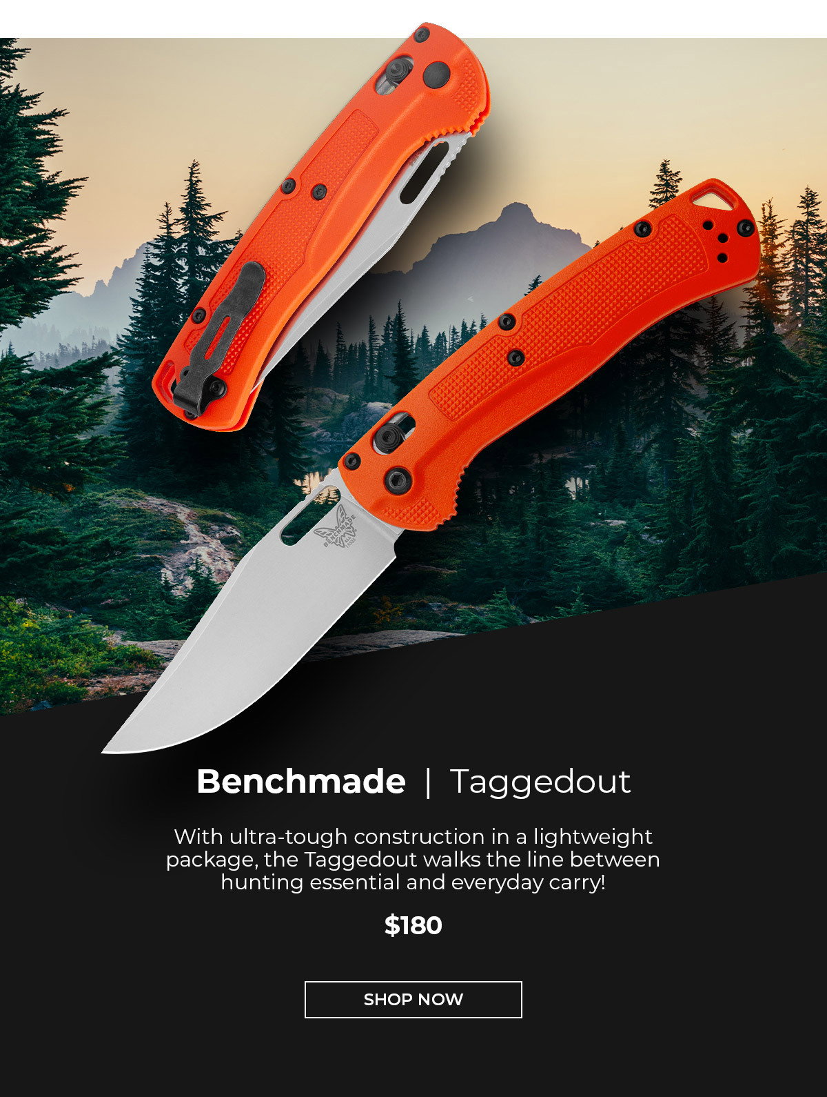Blade HQ: Ultra-Tough Benchmade Taggedout! | Milled