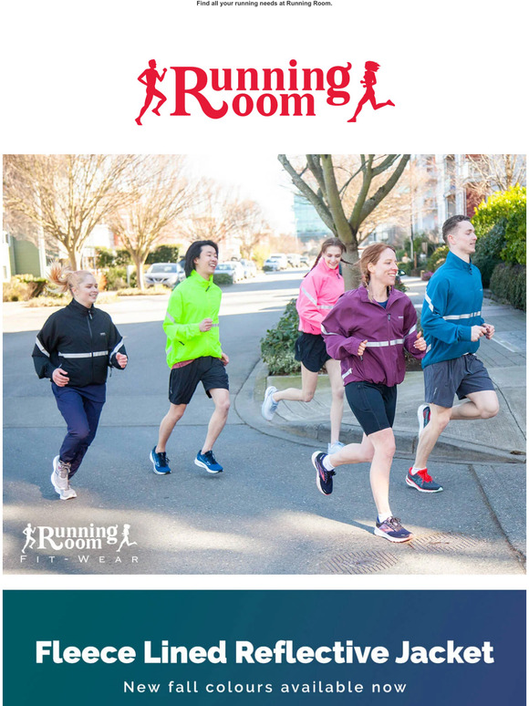 Running Room: Our Top Selling Jacket Is Back In New Colours For Fall ...