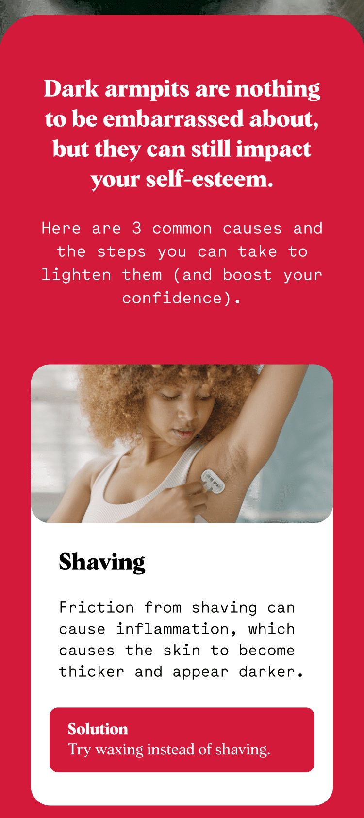 Novadore Usa Inc 3 Causes Of Dark Armpits And What You Can Do About