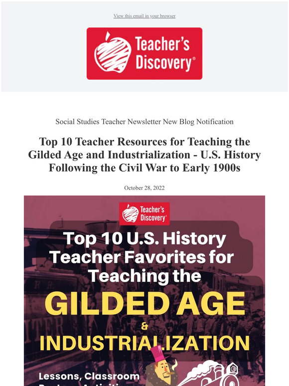 Teacher's Discovery: [Social Studies] Top 10 Teacher Resources for ...