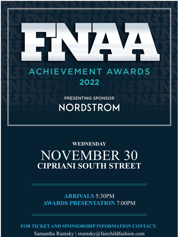 Women's Wear Daily: The Biggest Night in Shoes! The 2022 FNAA Awards ...