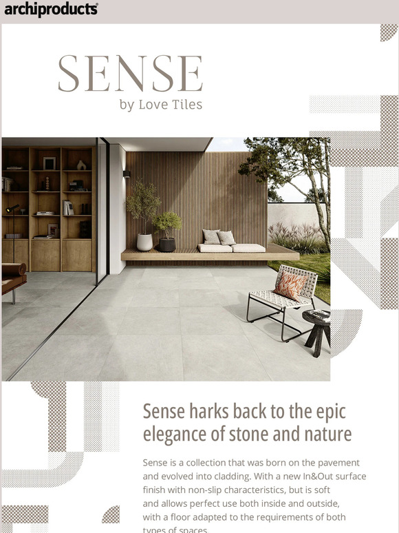 Archiproducts: Floor/wall tiles Sense: the epic elegance of natural ...