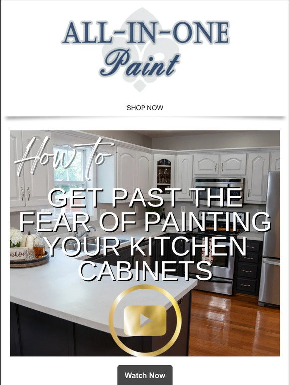 Heirloom Traditions Paint: Scared to Paint your Cabinets? Here's our ...