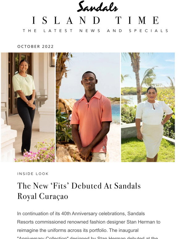 Sandals Resorts: 💬 Have you seen this? Your Sandals message has landed ...