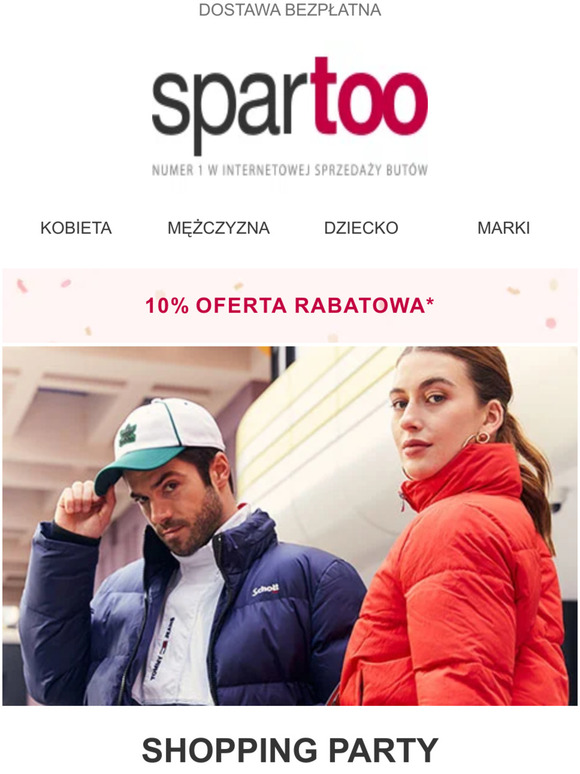 Spartoo: 10% obniżki tutaj, natychmiast, teraz... Co Ty na to? | Milled