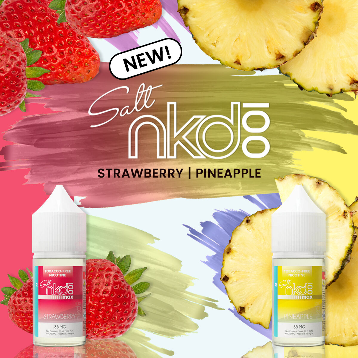 Vapor Empire: 💧NEW! NKD 100 Salt E-Liquid💧 | Milled